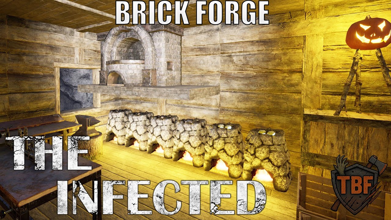 Brick Forge! Day 15 - The Infected - S06E15 Cave Build season! - YouTube