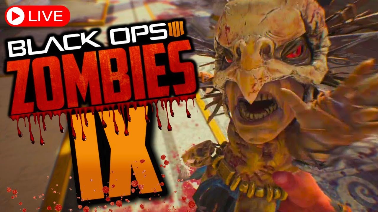 [LIVE] Black Ops IIII Zombies IX Classic Map - Join Us! - YouTube