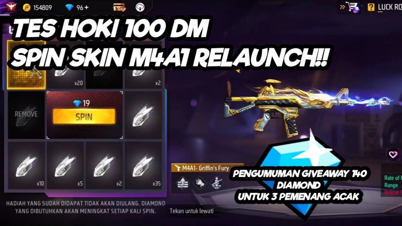 TES HOKI 100 DM SPIN SKIN M4AI RELAUNCH!! GRIFFUN'S FURY | FADED WHEEL ...