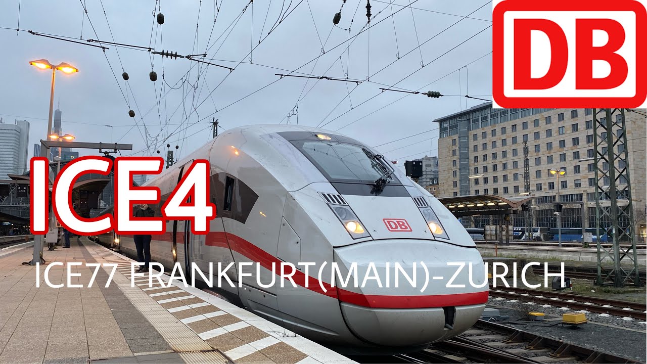 Zurich To Frankfurt Train Black Forest By Train