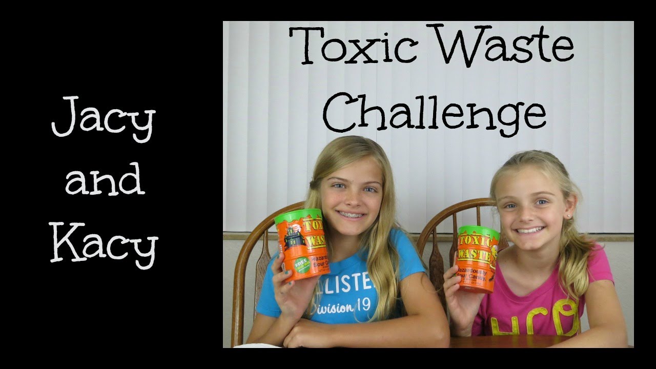 Toxic Waste Challenge ~ Jacy and Kacy - YouTube