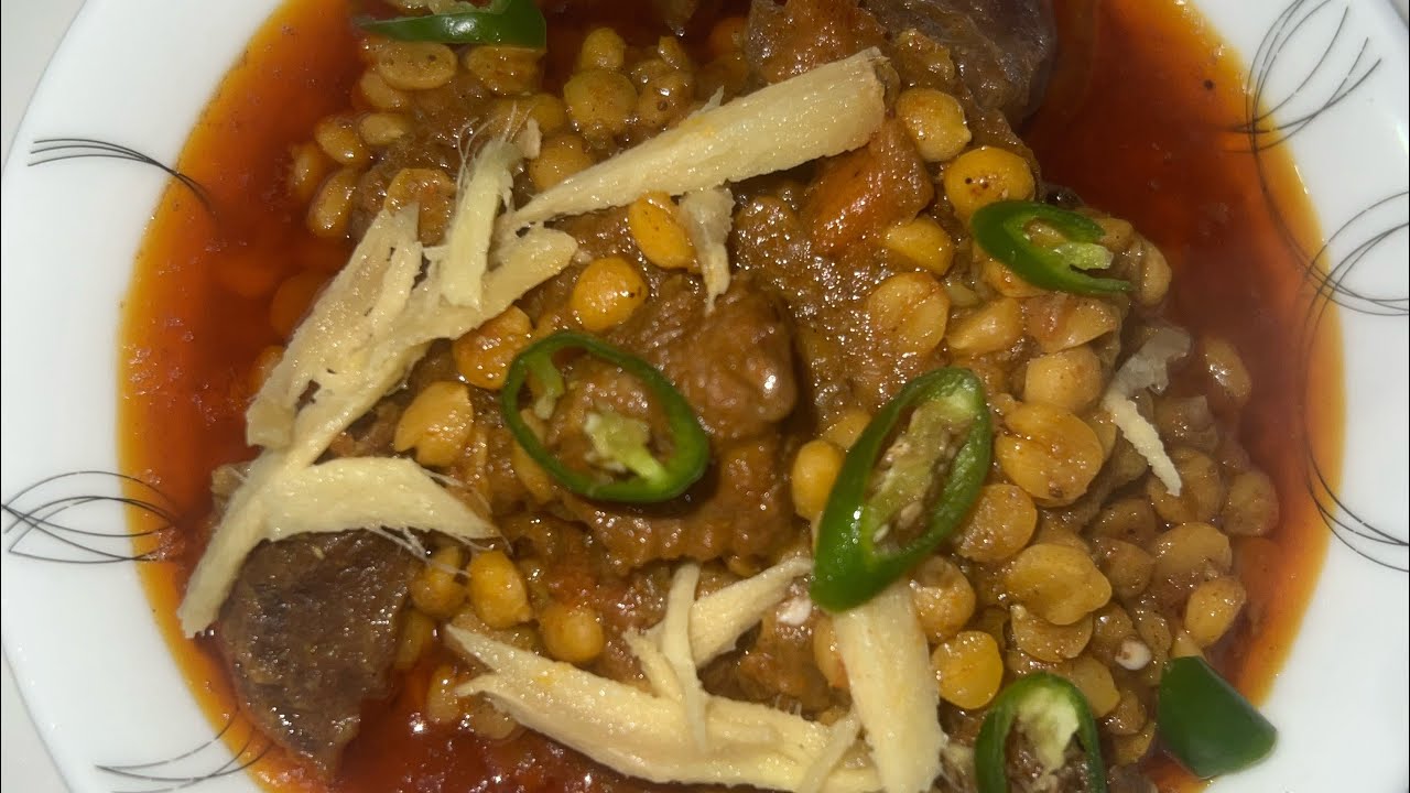 GOSHT CHAANE KI DAAL RECIPE by BROWNS KITCHEN - YouTube