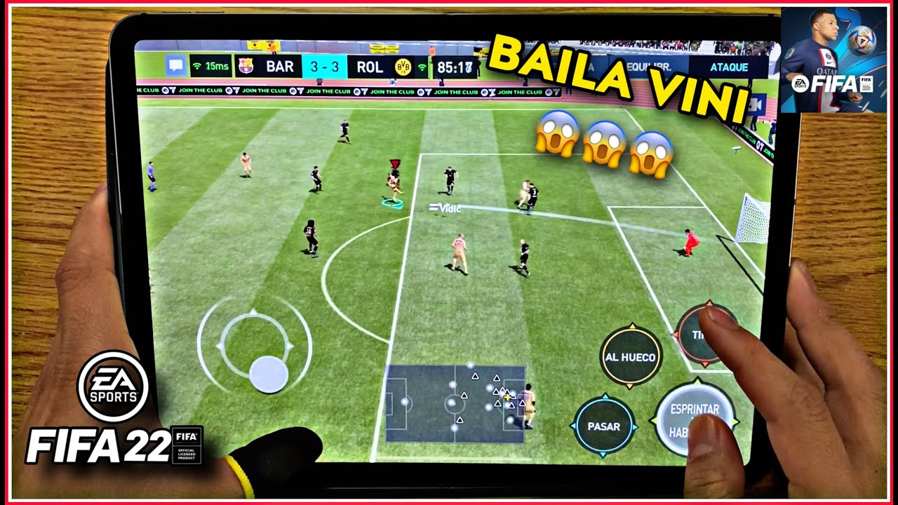 😱Vinícius Júnior nos da la victoria🏆Partido Muy igualado🤩FIFA MOBILE ...