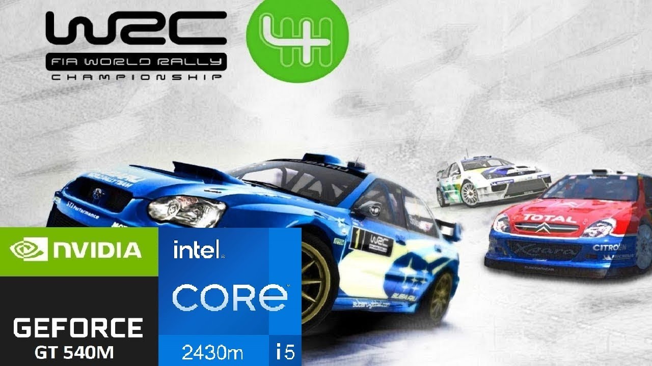 [GeForce GT 540m] Benchmark: WRS 4 - YouTube