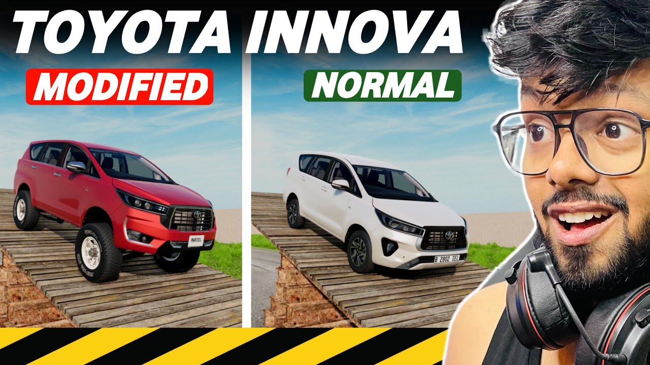 Toyota Innova Modified vs Normal Innova | Crazy Battle - AFKaman - YouTube