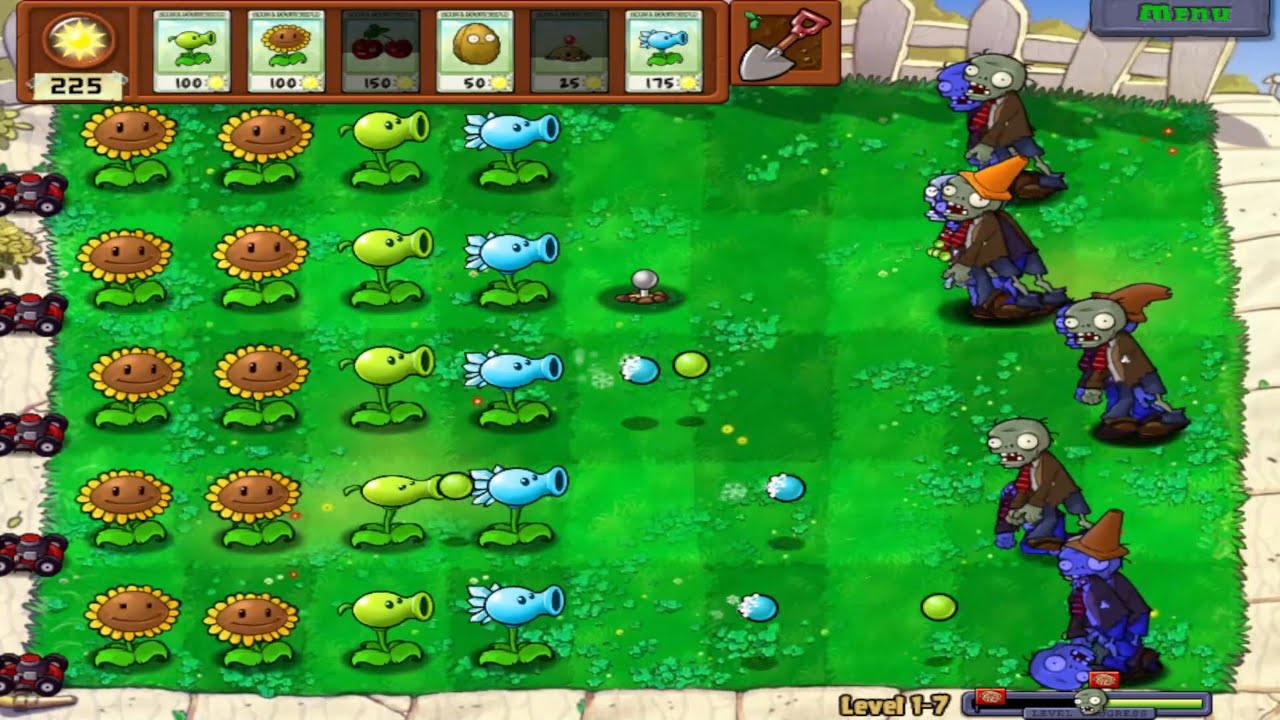 Plants vs.Zombies Mod Expansion v1.0.9 - Gameplay Walkthrough Part 1 ...