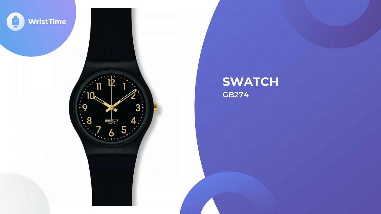 Watches for Woman Swatch GB274 Prices & Features - YouTube