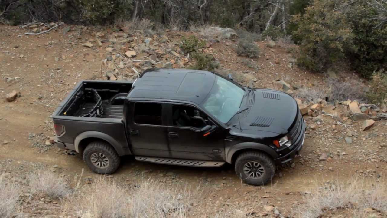 Ford Raptor Off Roading The Switchbacks Of Rice Peak/Jeep Trail - YouTube
