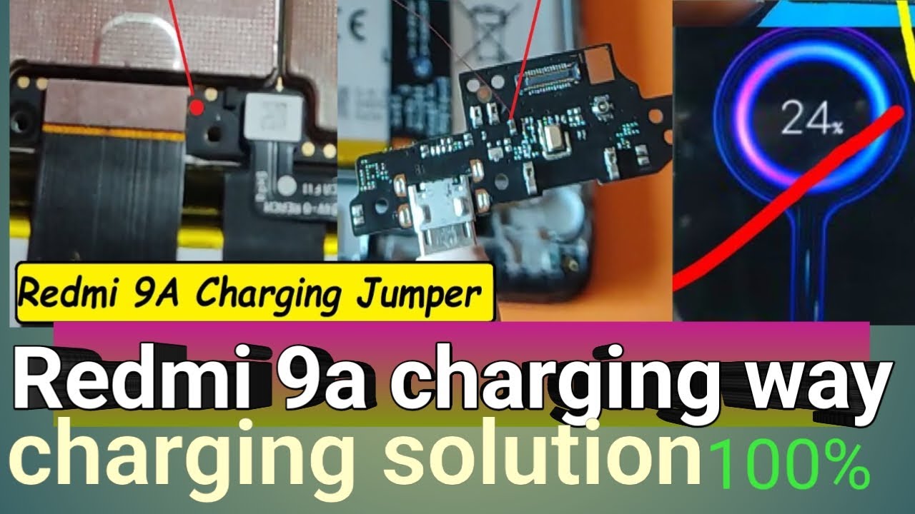 REDMI 9A Charging Jumper Solution 2023 || Redmi 9A Charging Solution ...