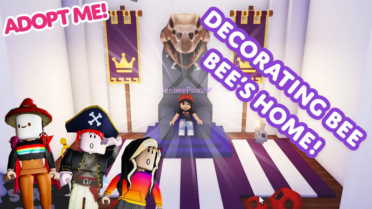 🎃 Decorating BeeBee's Home! 🕯️ New Member of Team Adopt Me! Adopt Me on Roblox! - YouTube