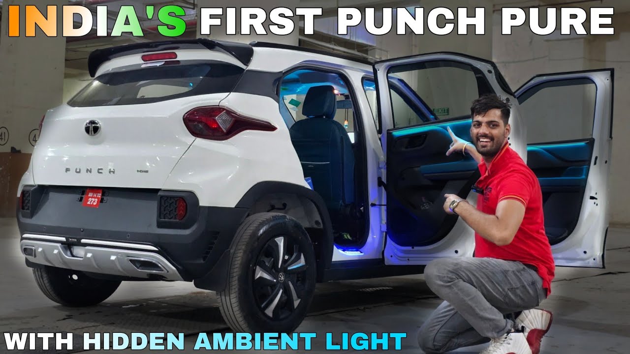 INDIA'S FIRST PUNCH GT LINE MODIFICATION WITH HIDDEN AMBIENT LIGHT 📞 ...