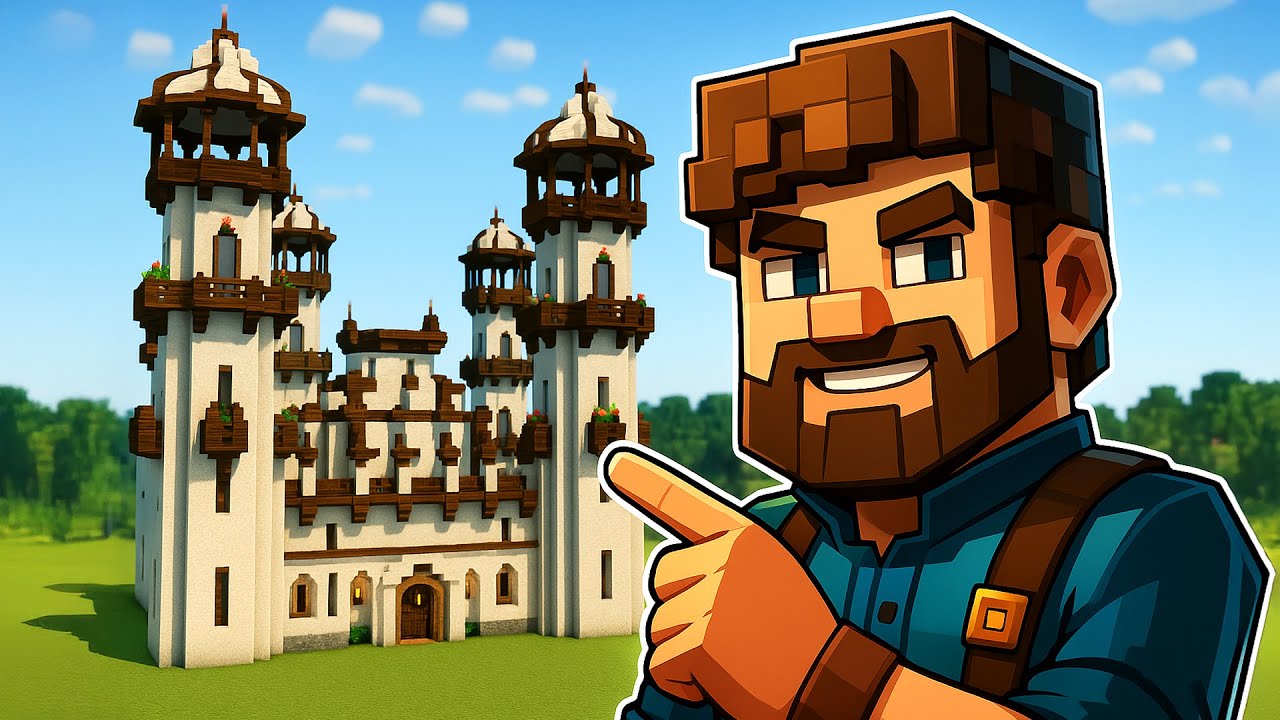 Minecraft: How To Build A Massive Turkish Castle - YouTube