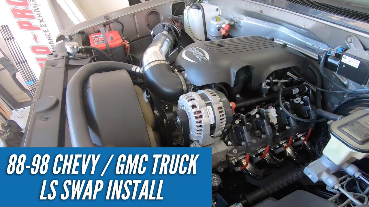 88 98 Chevy GMC OBS Truck LS Swap YouTube 88 98 Chevy GMC OBS Truck LS Swap YouTube