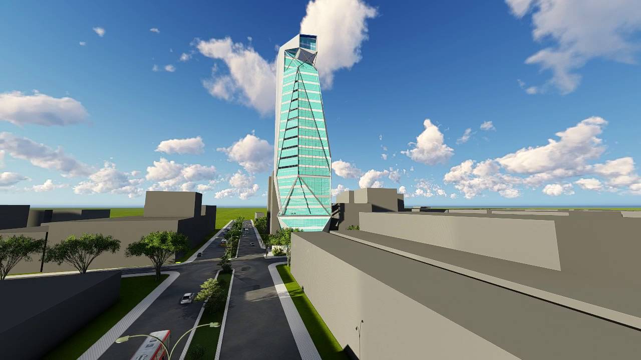LUMION-6..........High-rise animation by- Ripon Saha..........3d by ...