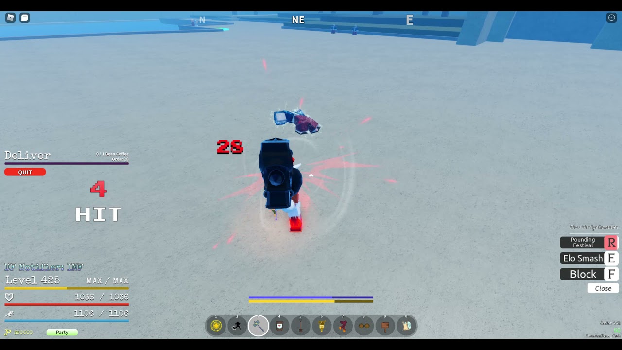 (GPO)Elo hammer pika black leg combo - YouTube