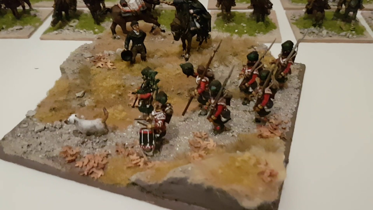 October's review some ECW horse, 54mm infantry and even some Naps - YouTube