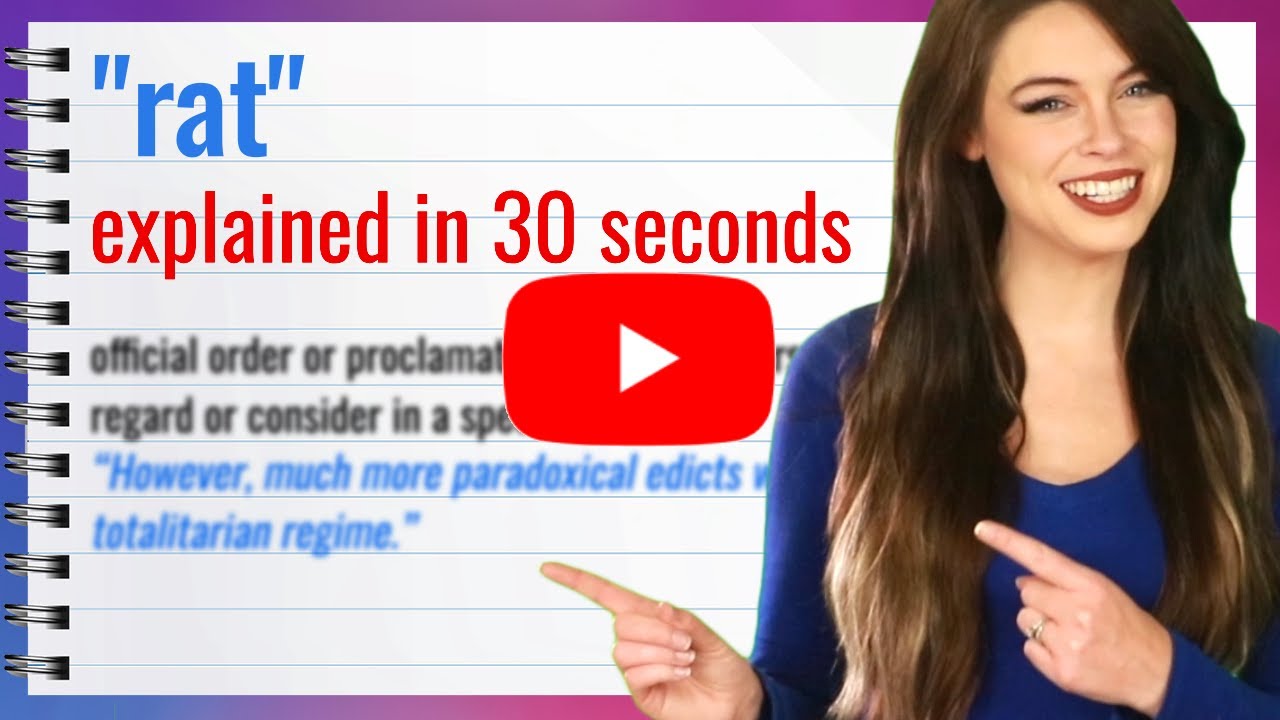 Rat Slang? 🐀 What It Really Means And Why It Matters - YouTube