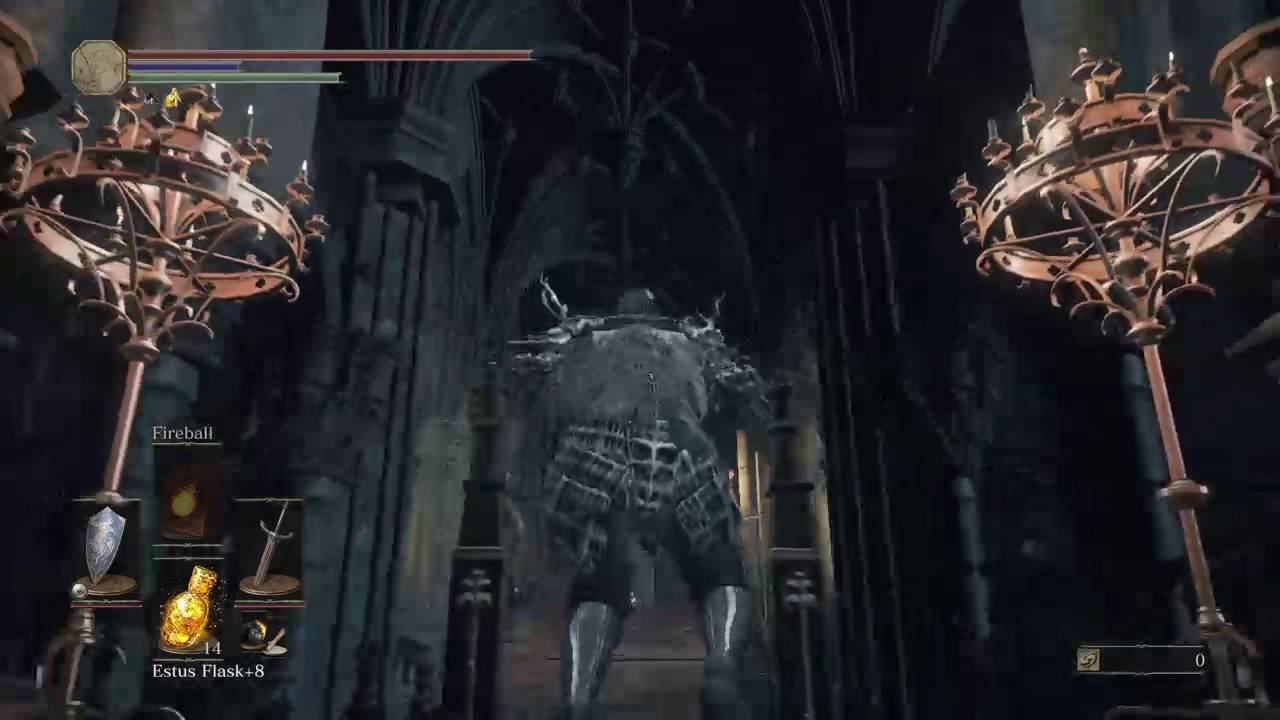 Dark Souls Iii Ps4 22 Lothric Castle Dragonslayer Armour Youtube