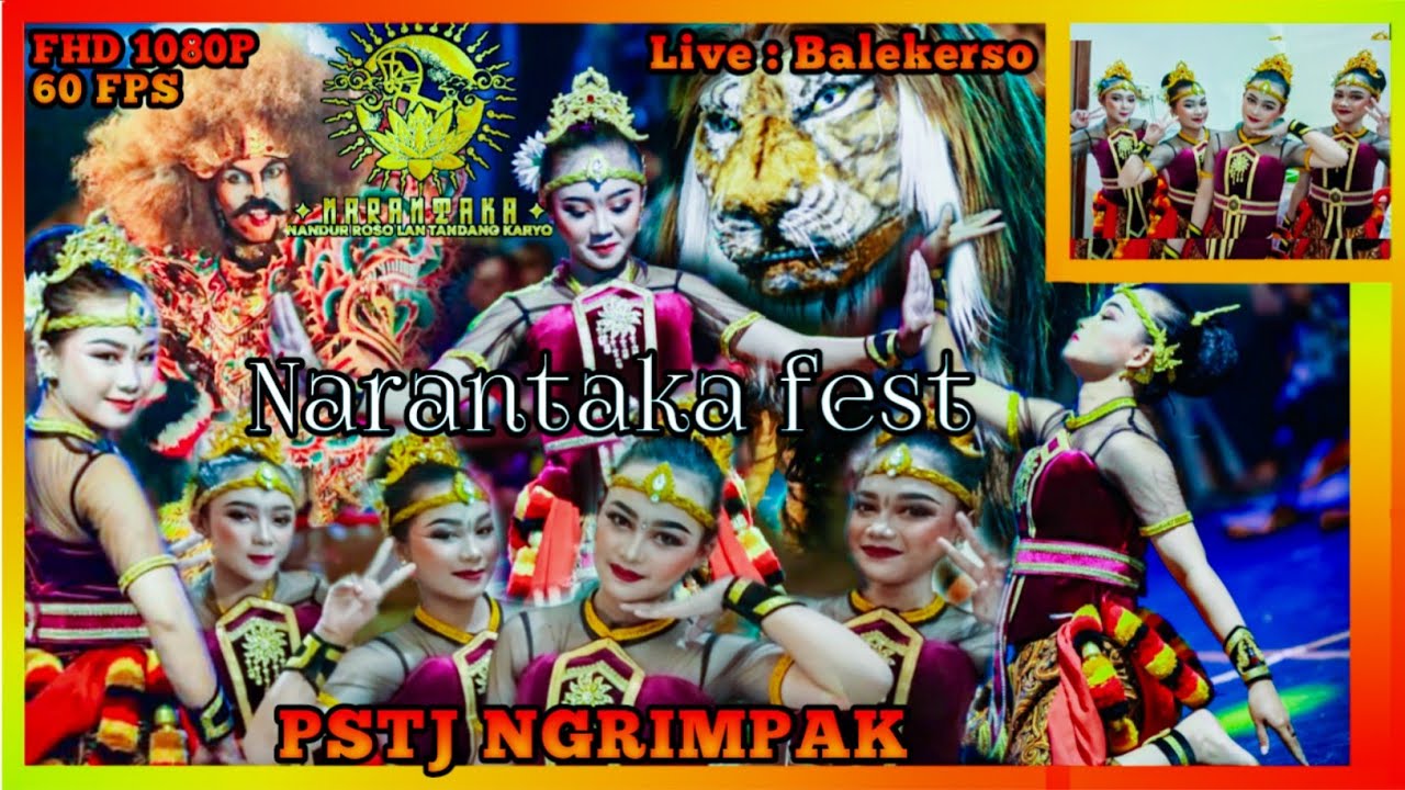 NARANTAKA FEST !! PSTJ NGRIMPAK (PAGUYUBAN SENI TURONGGO JOWO) #Jaran ...