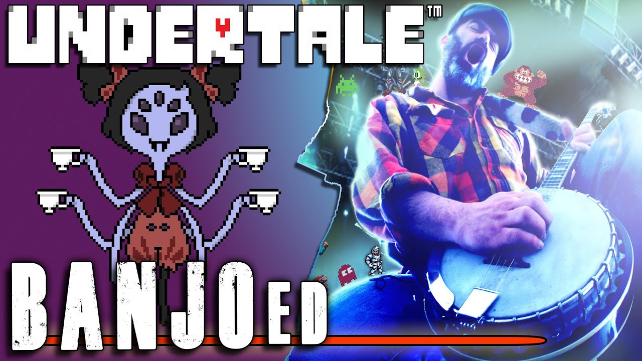 Undertale Spider Dance - Banjo Cover - YouTube