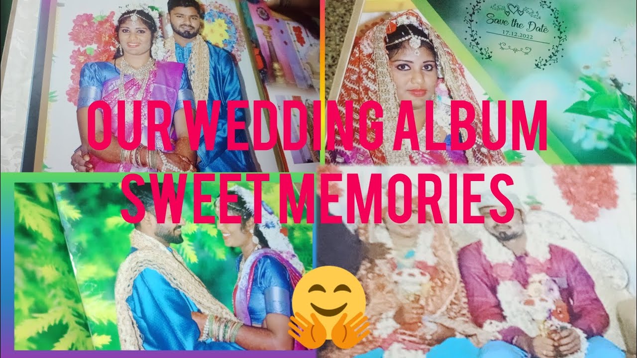our wedding Album sweet memories 🫶💜🤗 - YouTube