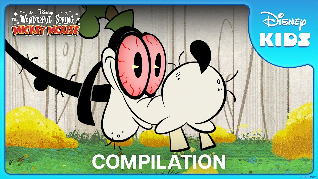 Goofy Can't Stop Sneezing 🌸🤧 | The Wonderful Spring of Mickey Mouse ...