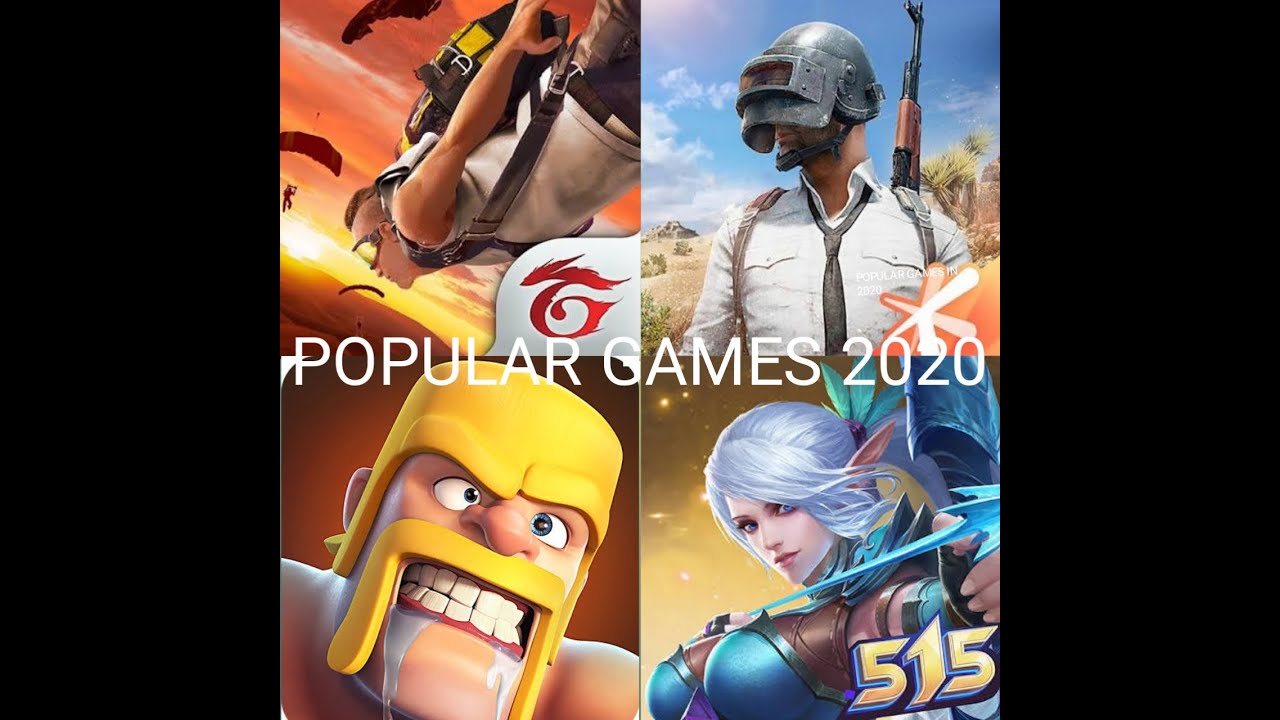 Popular Games in 2020 - YouTube