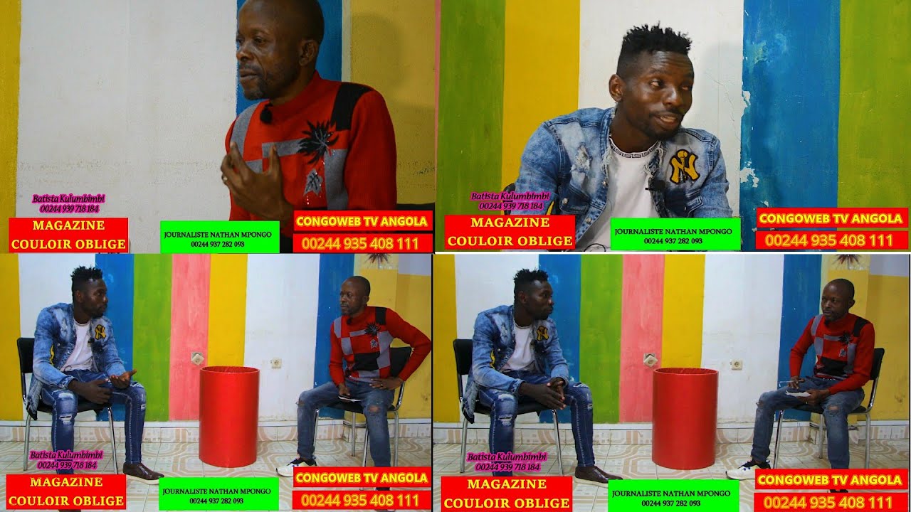 CONGOWEB TV ANGOLA MAGAZINE COULOIR OBLOGE MAITRE SPIRITUEL KULUMBIMBI ...