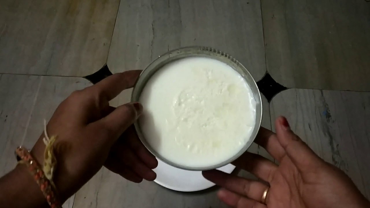 How to make junnu(milk sweet) at home.(intlo ne china grass tho junnu ...