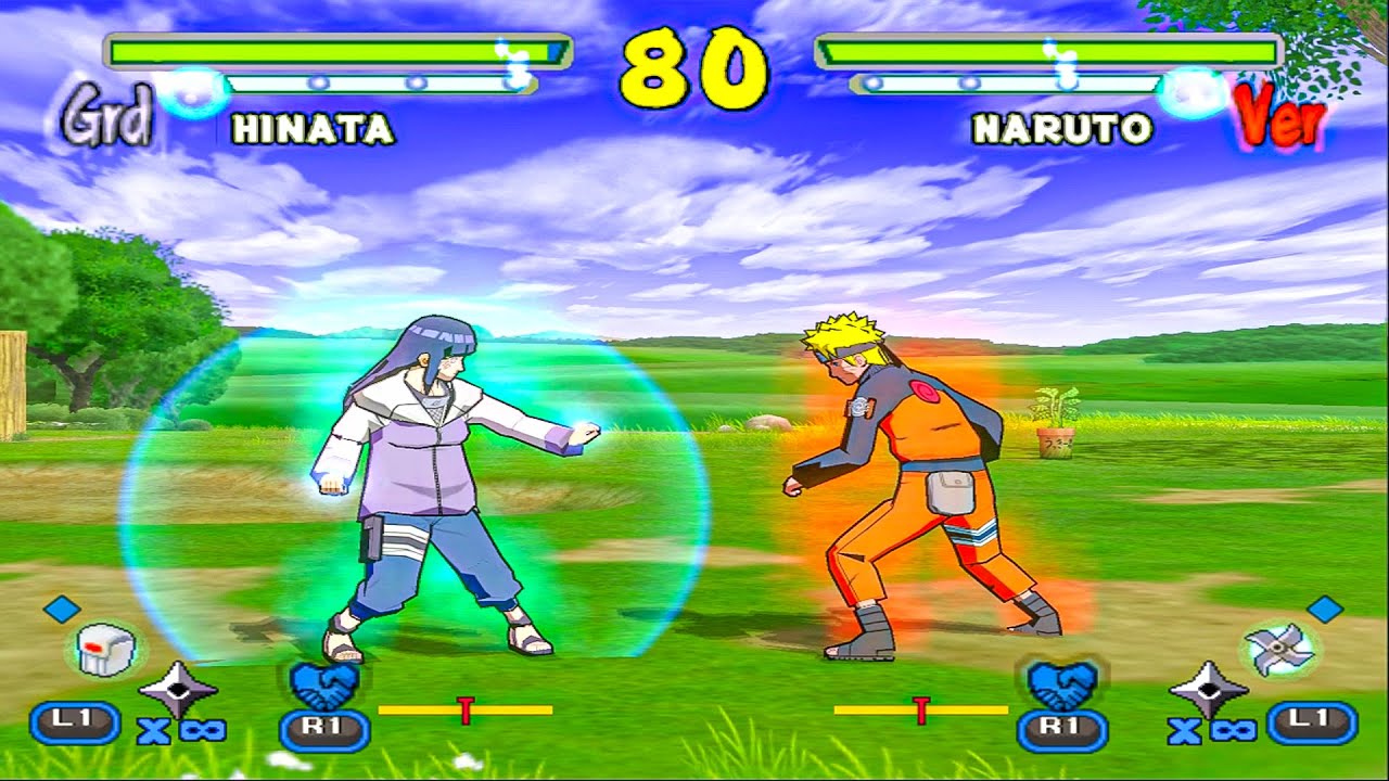 Hinata vs Naruto - Naruto Shippuden Ultimate Ninja 5 - YouTube
