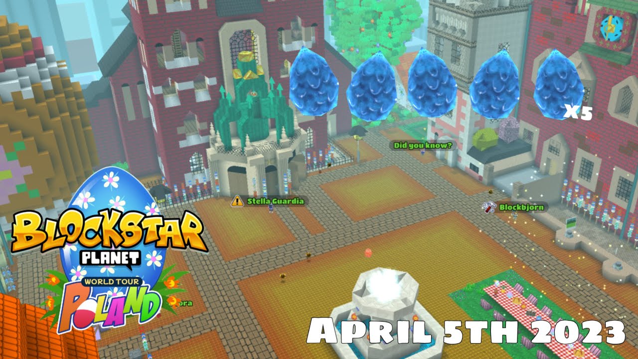 BlockStarPlanet - 5 Scaly Eggs (April 5, 2023) - YouTube