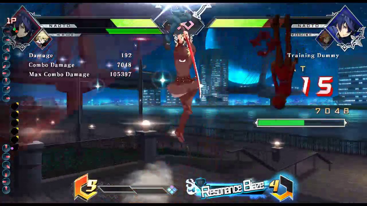 [BBTAG] Easy Naoto/Hyde Cross combo - YouTube