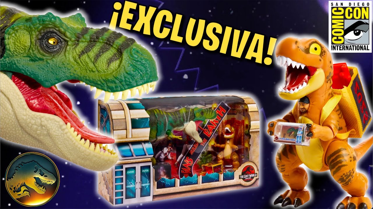 T. Rex Buck Hammond Collection | EXCLUSIVA SDCC 2025 de JURASSIC WORLD ...