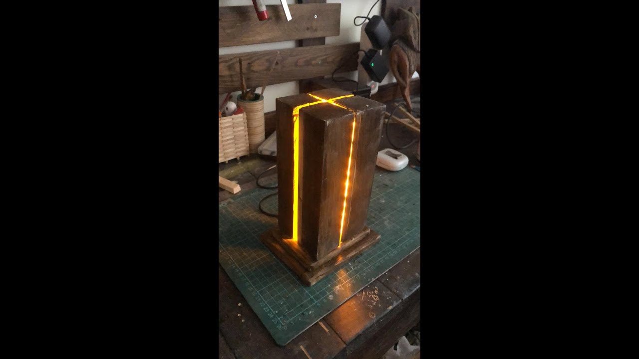 KENDİN YAP AHŞAP LAMBADER [ MAKE YOURSELF WOOD LAMBADER ] - YouTube