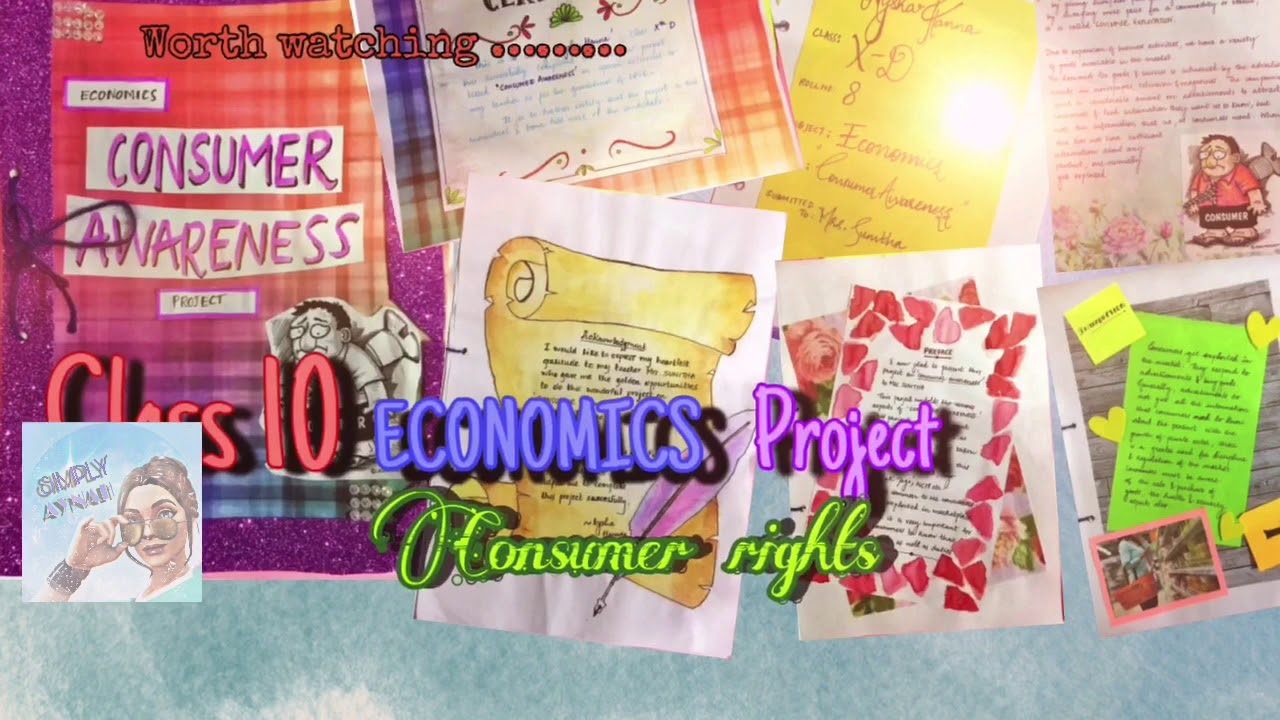 Class 10 social science project | Consumer awareness | - YouTube
