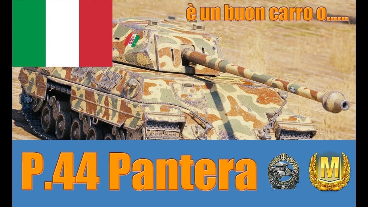 World of Tanks P.44 Pantera Review ITA - YouTube