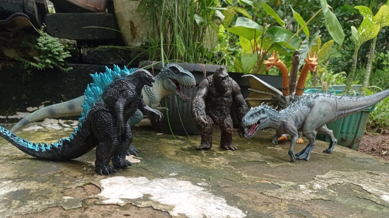 Hunting found Godzilla kingkong dinosaurs,T Rex,Shin godzilla, earth ...