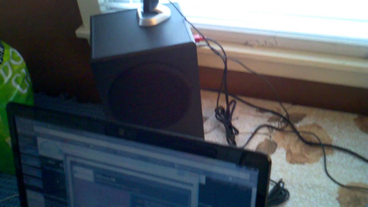 Speakers with Bass Woofer Cyber Acoustic computer speaker system Review ...