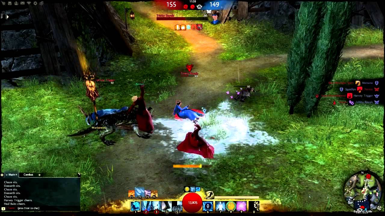Guild Wars 2 Beta - Water Elementalist PvP - YouTube