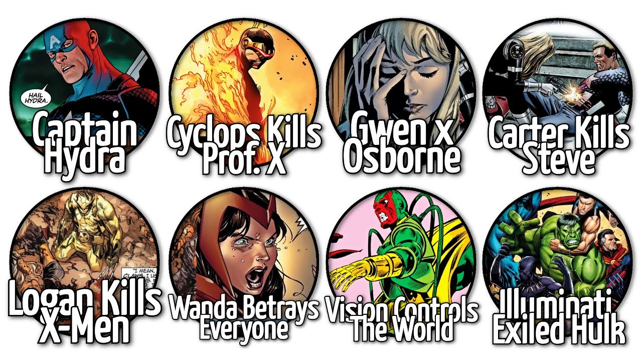 The Most Shocking Marvel Comics Betrayals Explained in 15 Minutes - YouTube