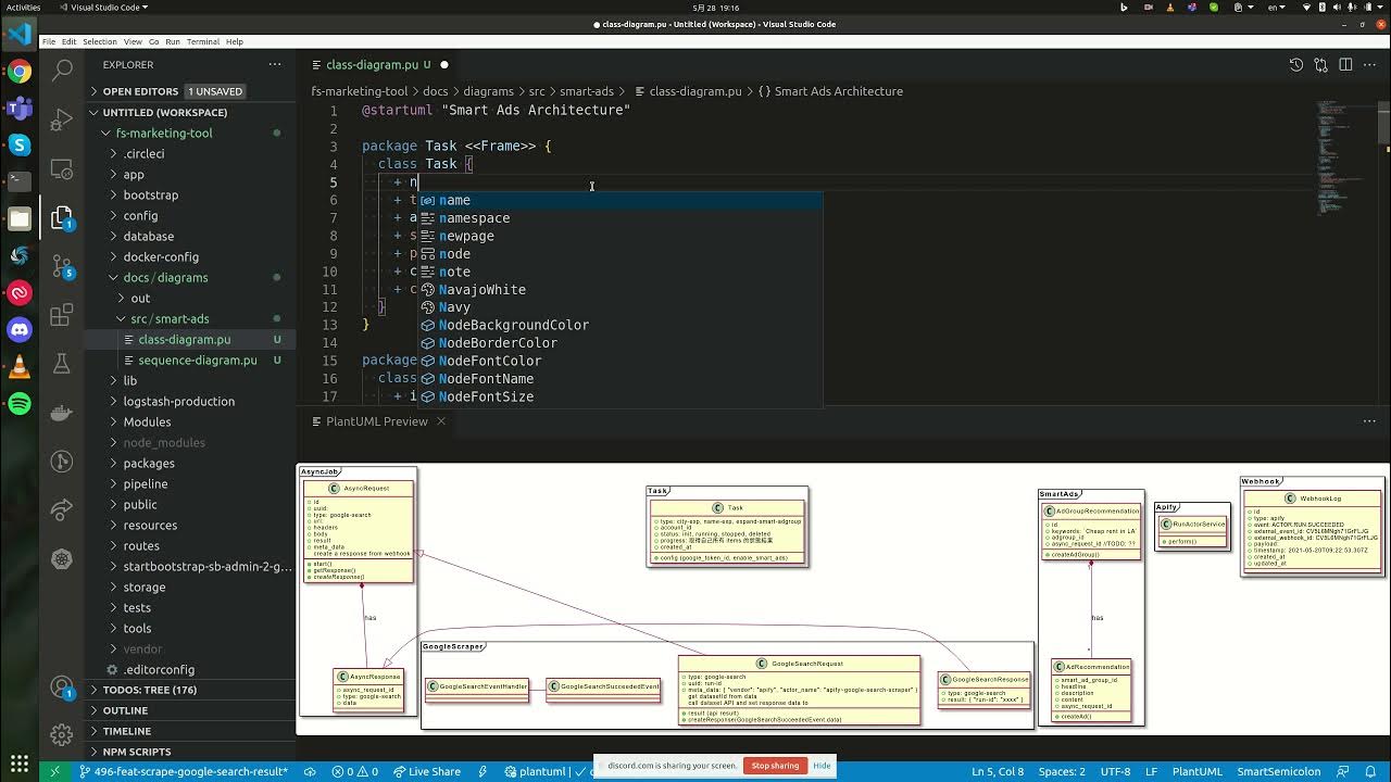 在 VS Code 使用 PlantUML 來畫 UML - YouTube