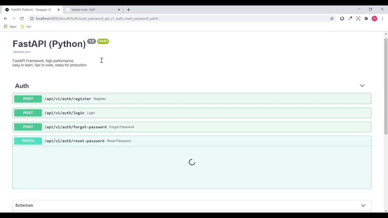 📺 Dockerized FastAPI - 5. Reset Password 🥬🥑 - YouTube