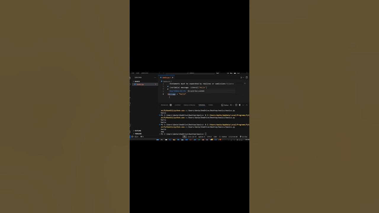 Rules To Follow When Naming Variables In Python Python Vscode