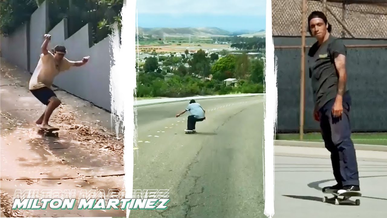Milton Martinez Skateboarding "Bomb Da Hills" Part - YouTube