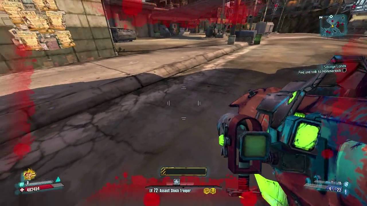 Borderlands 2 : Rocket Jumping Axton in The Beatdown - YouTube