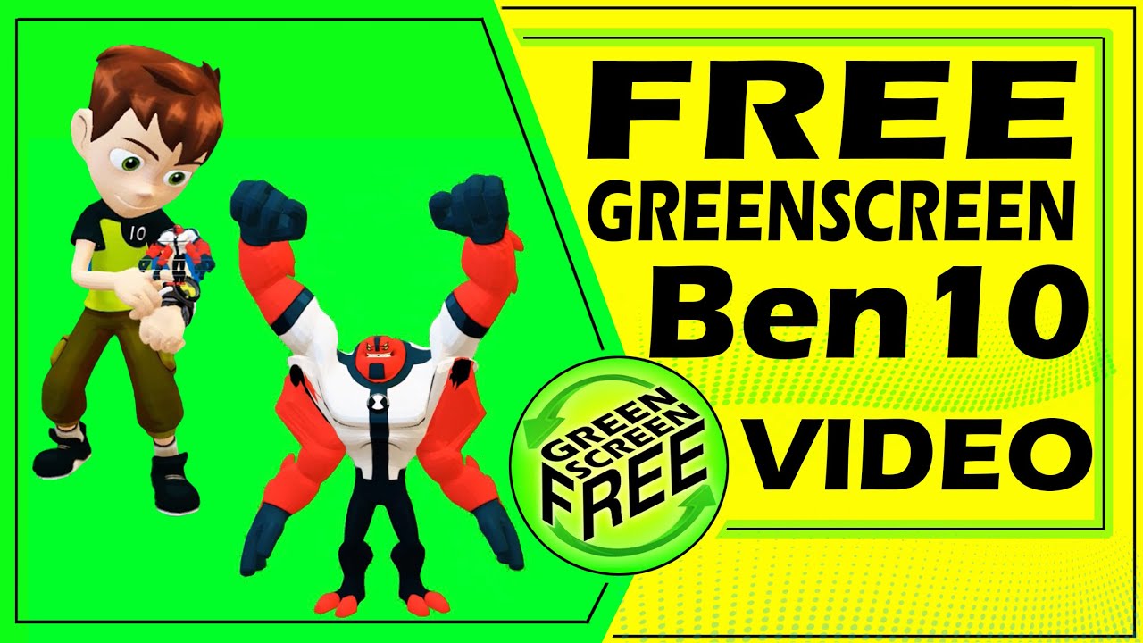 Ben 10 3D Green Screen | ben 10 green screen effects | Green Screen Ben ...