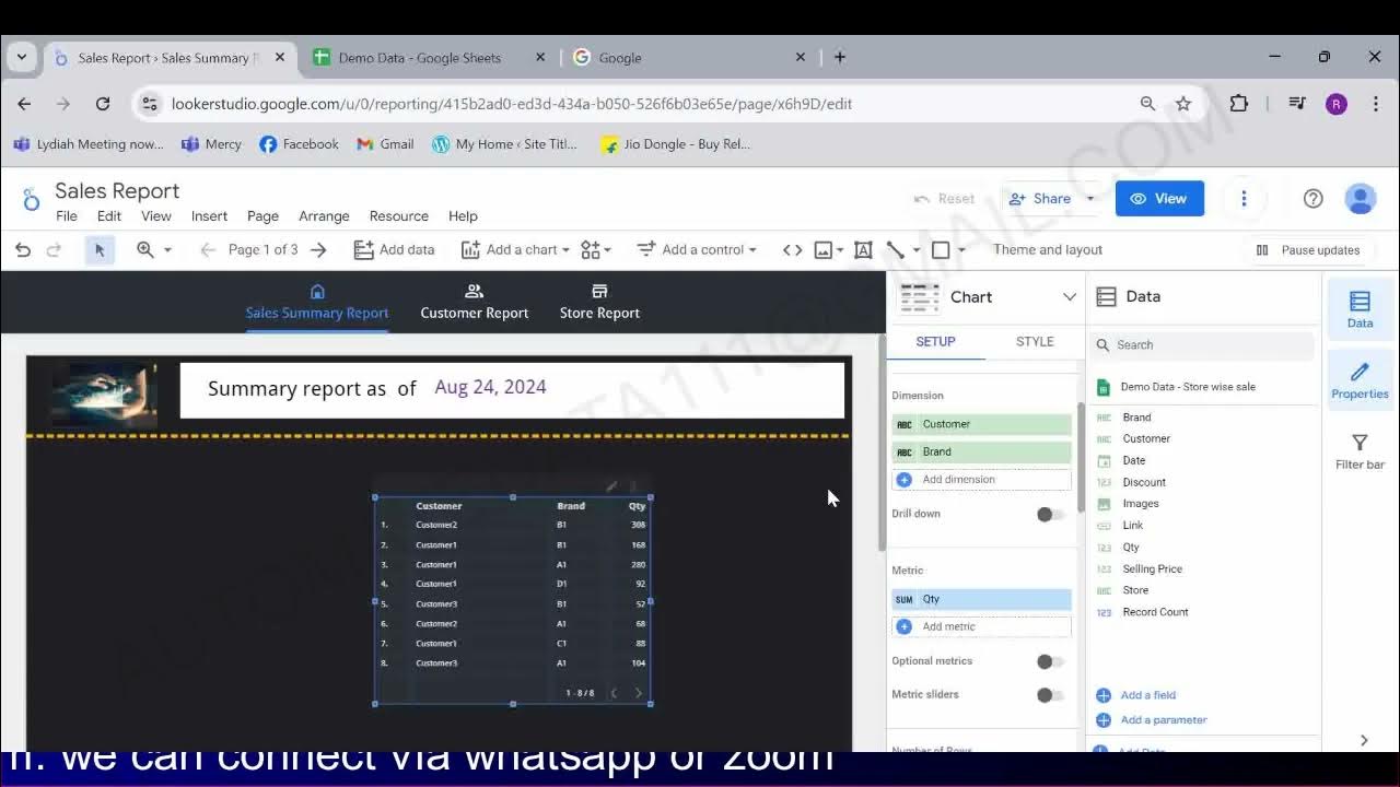 Part 15 Looker Studio Mastering Drill Down for Dynamic Data Exploration ...