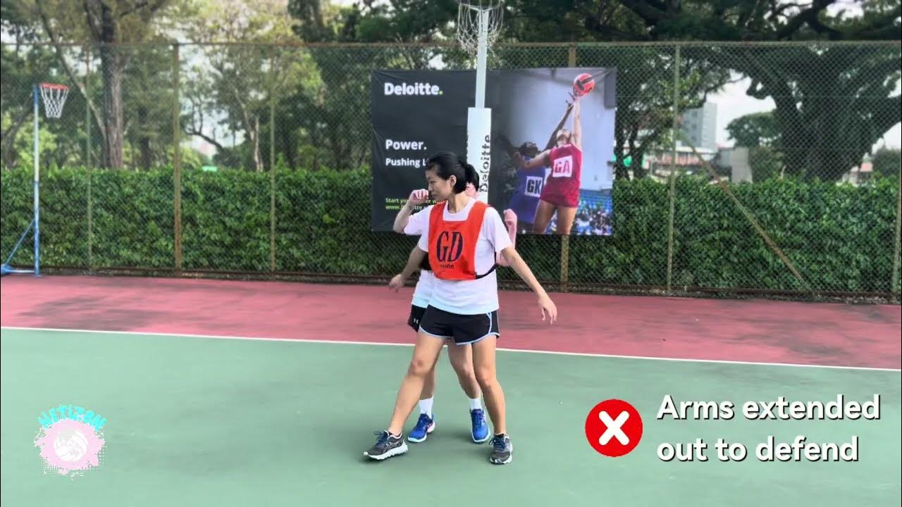 Learn Netball - Netball Rules - Obstruction and Intimidation - YouTube
