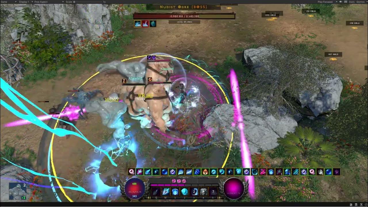 Hobby ARPG Game show-case in Unity - 10 month progress. - YouTube