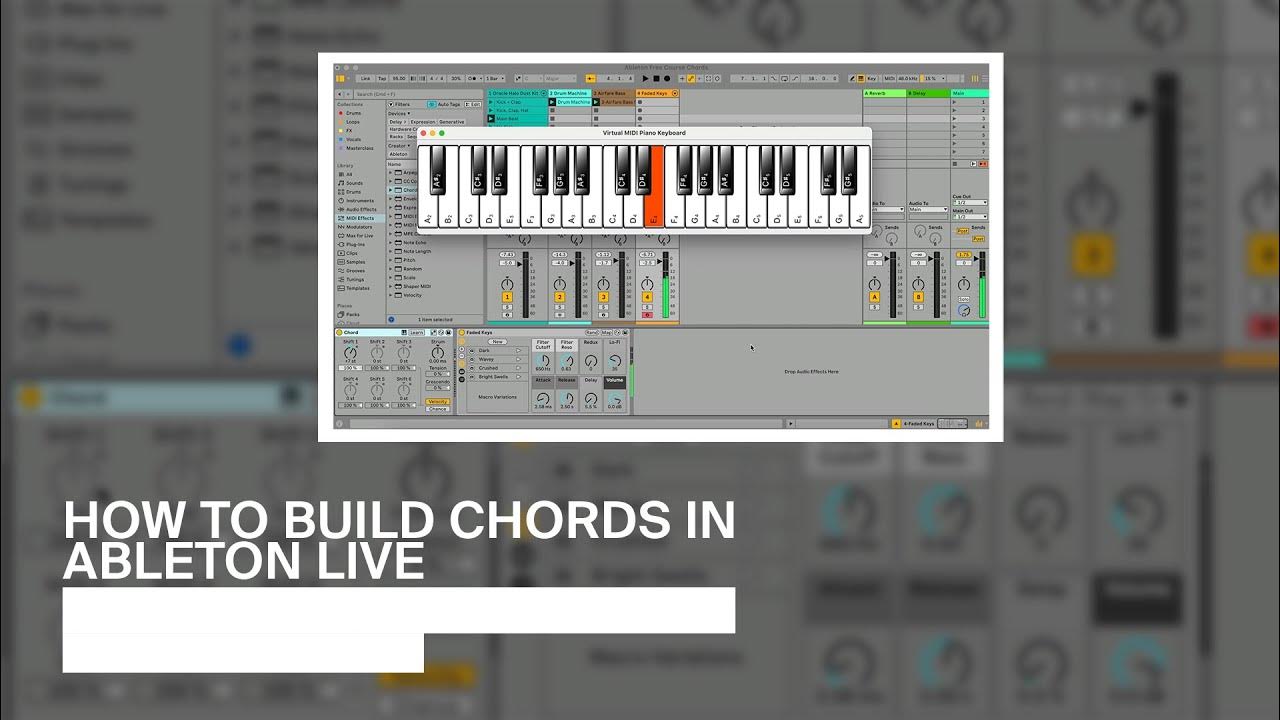 Building Chords in Ableton Live - YouTube